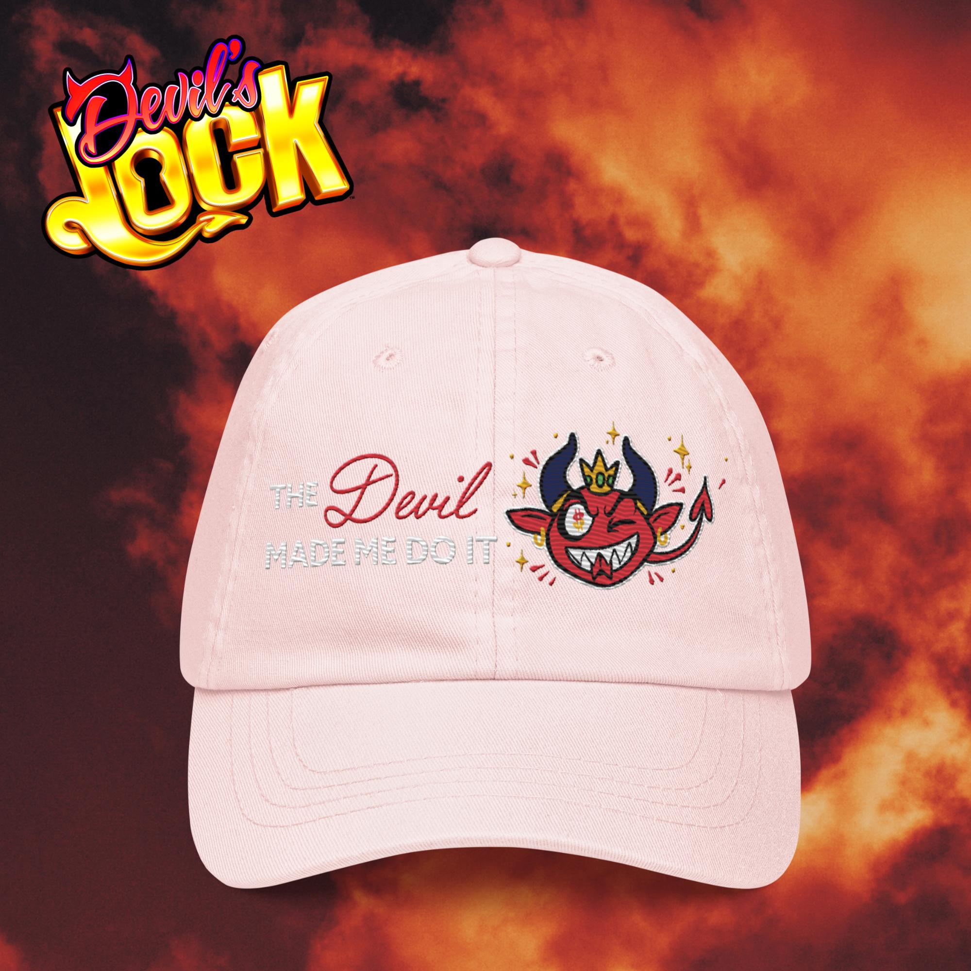 The Devil Made Me Do It Dad Hat – Bluberi Merch Store