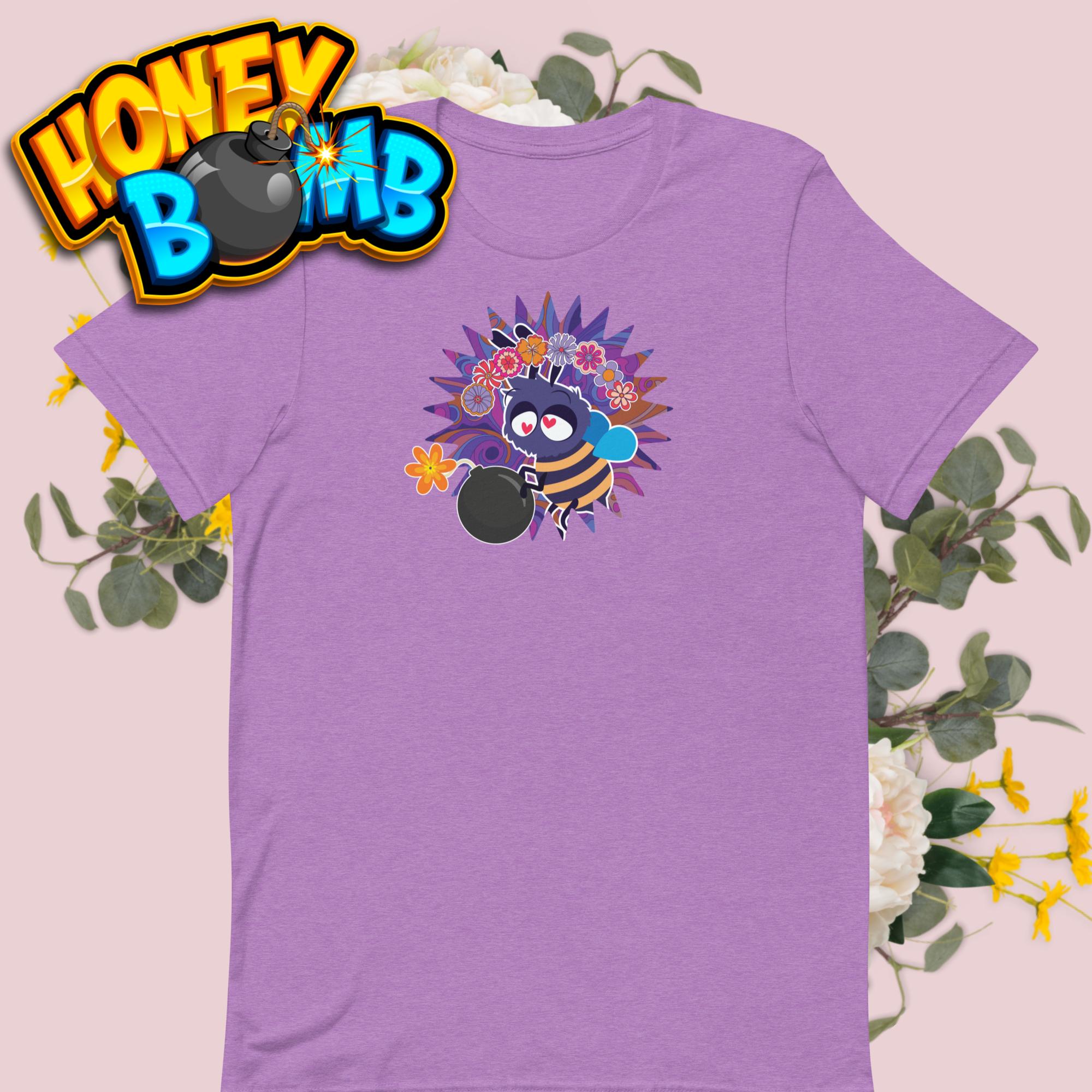 Honey Bomb Dizzy Bee Unisex T-Shirt – Bluberi Merch Store